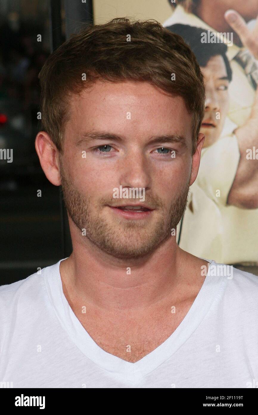 26 August 2009- Hollywood, California- Chris Masterton arrives at the ...