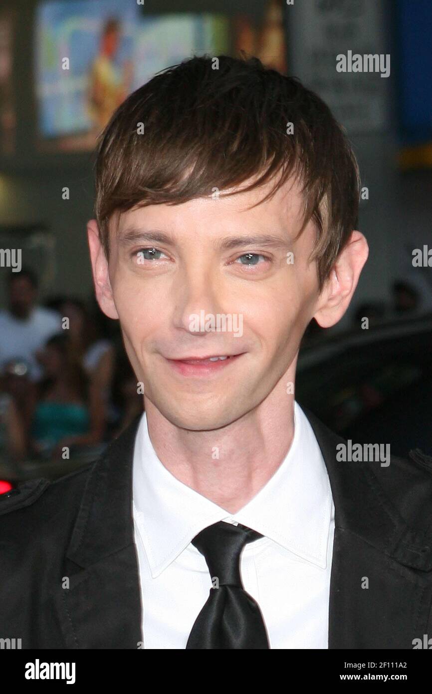 26 August 2009- Hollywood, California- DJ Qualls arrives at the ...