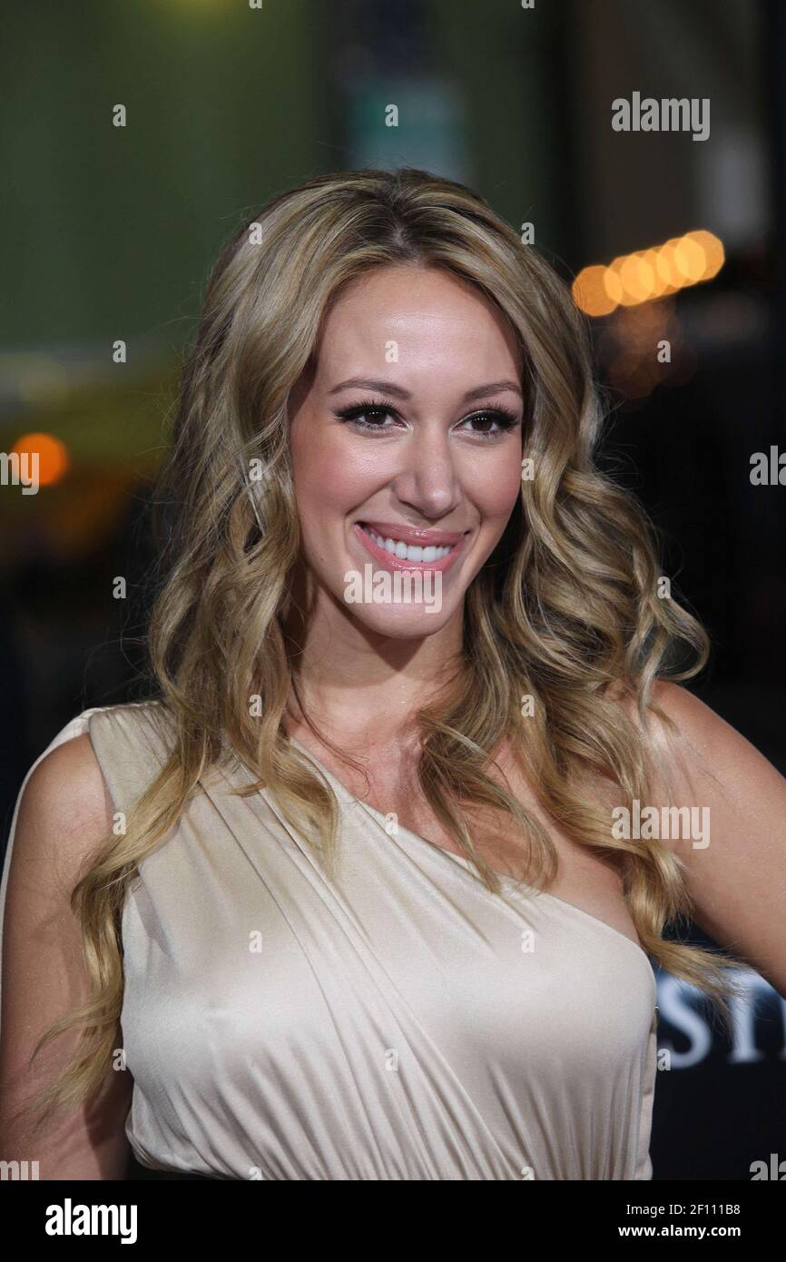 27 August 2009- Hollywood, California- Actress Haylie Duff arrives at ...