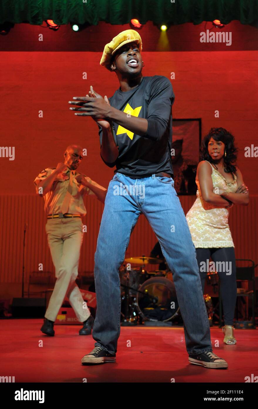 27 August 2009 - Miami, Florida - Rolan Bell performs during sneak peek ...