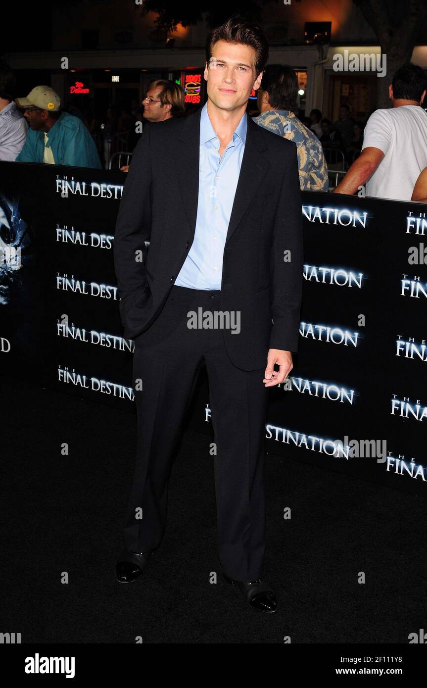 Nick Zano. 28 August 2009, Westwood, CA. "The Final Destination" Los ...