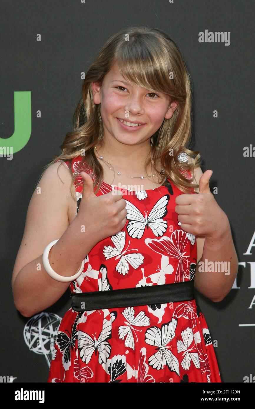 30 August 2009- Los Angeles, California- Bindi Irwin arrives at the ...