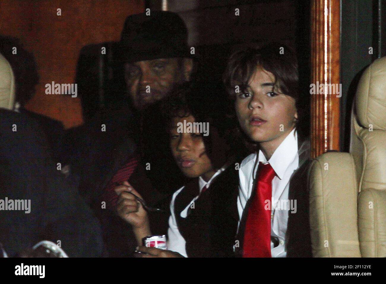 03 August 2009- Glendale, California- Prince Jackson, with his ...