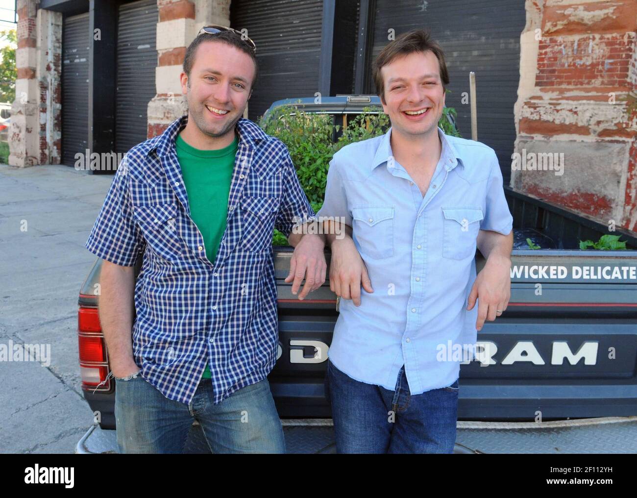 1 September 2009 - Brooklyn, NY - Ian Cheney (left) and Curt Ellis ...
