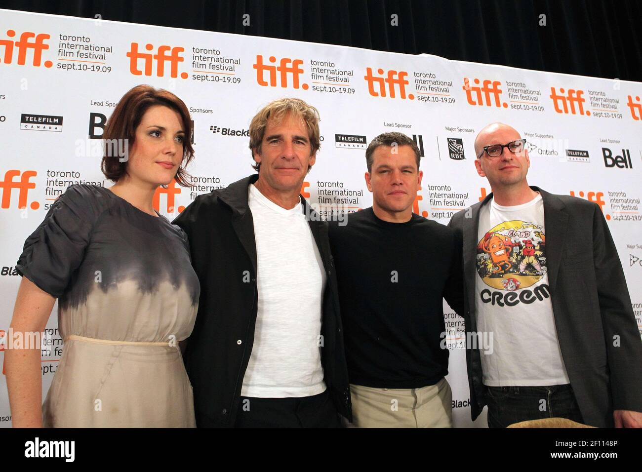 11 September 2009- Toronto, Canada- From left, actress Melanie Lynskey ...