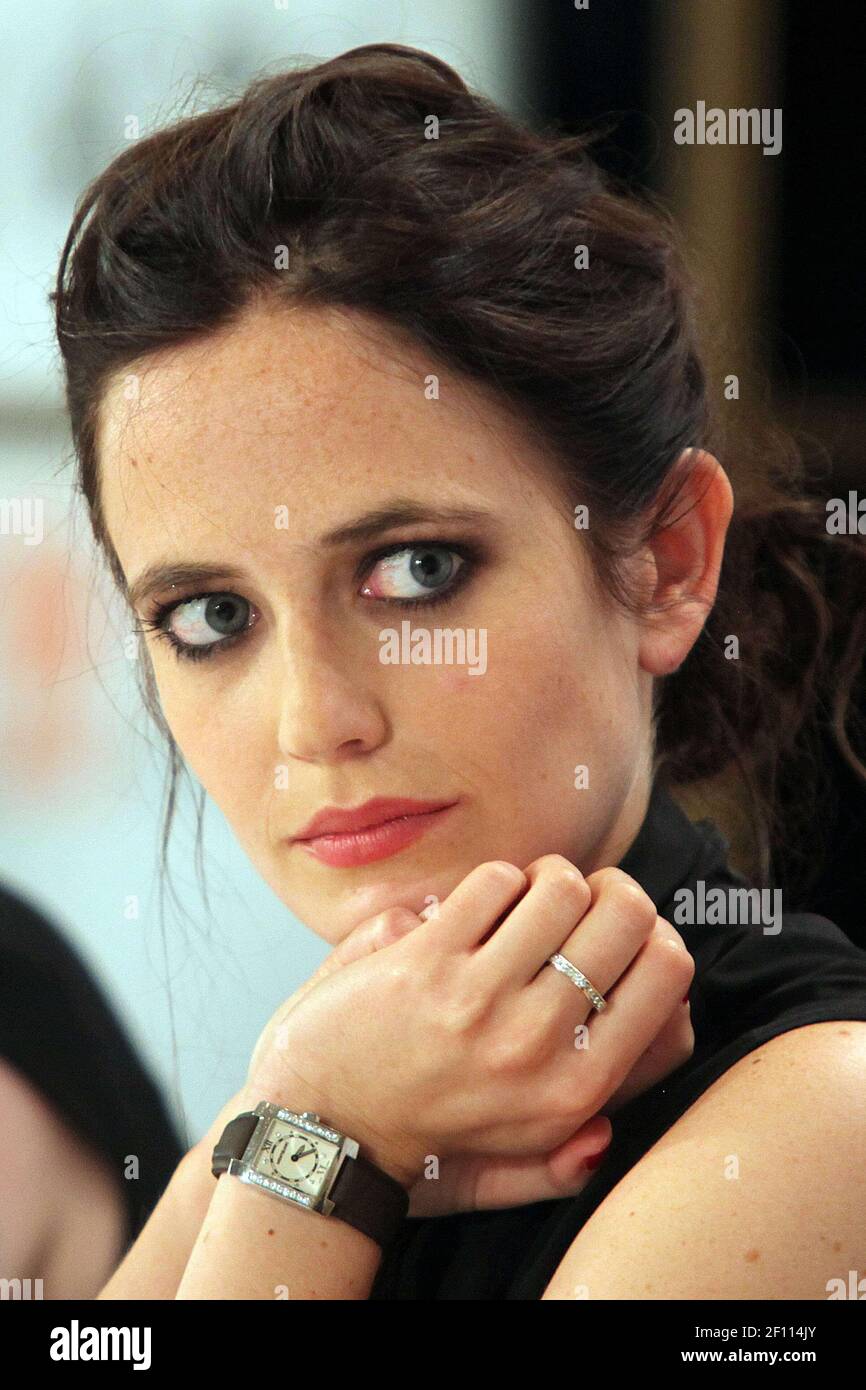 12 September 2009- Toronto, Canada- Actress Eva Green speaks during the ...