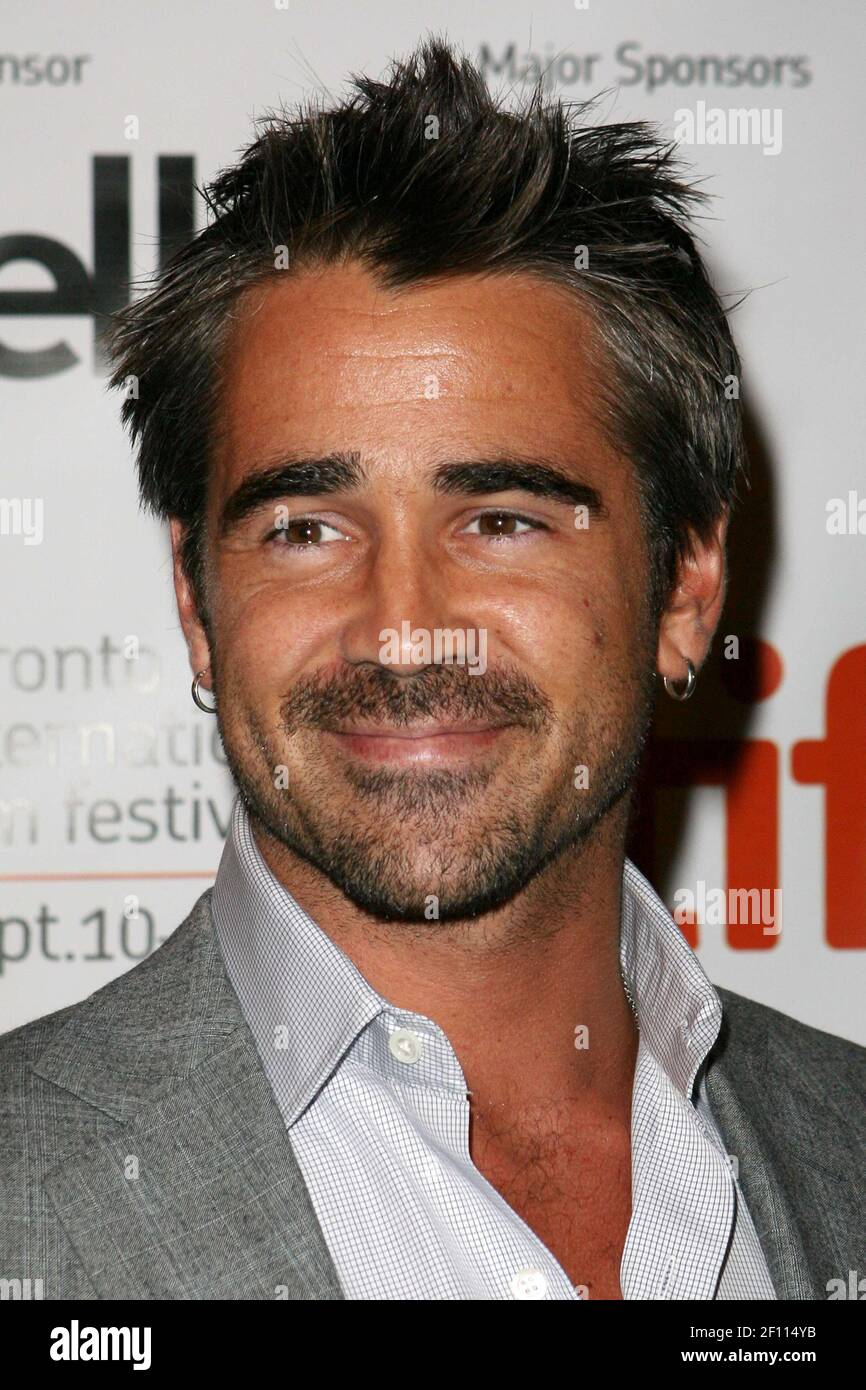12 September 2009- Toronto, Canada- Actor Colin Farrell arrives at the ...