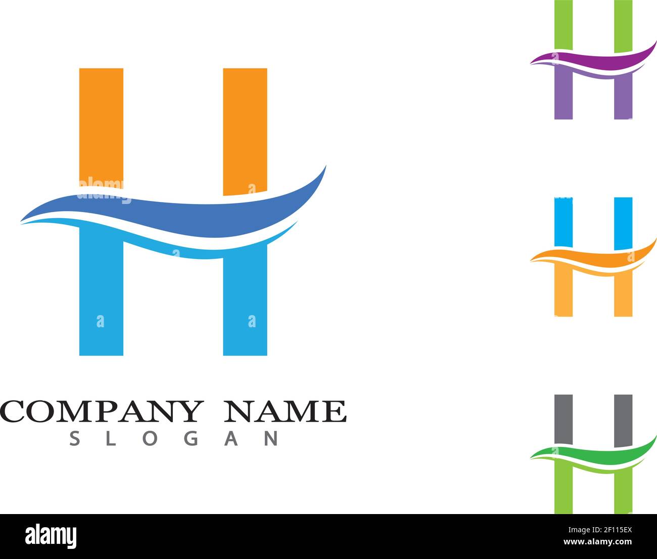 H letter law logo Cut Out Stock Images & Pictures - Alamy