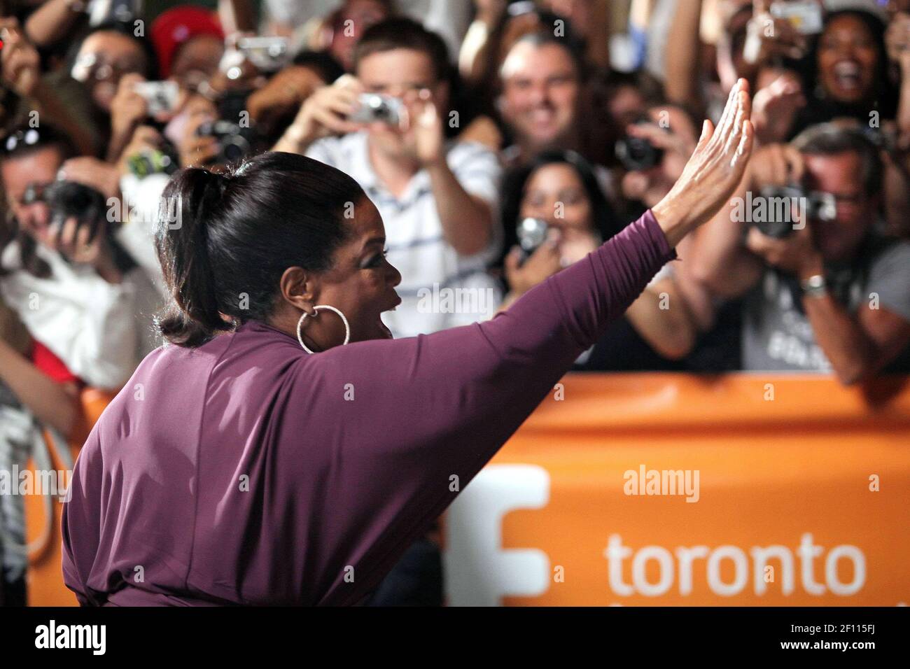 13 September 2009- Toronto, Canada- Oprah arrives at the premiere for ...
