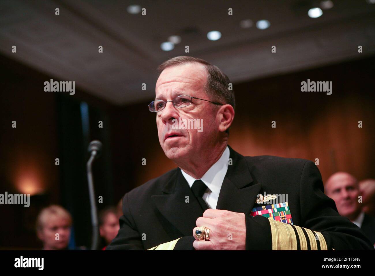 15 September 2009 - Washington, DC - Admiral Michael Mullen testify ...