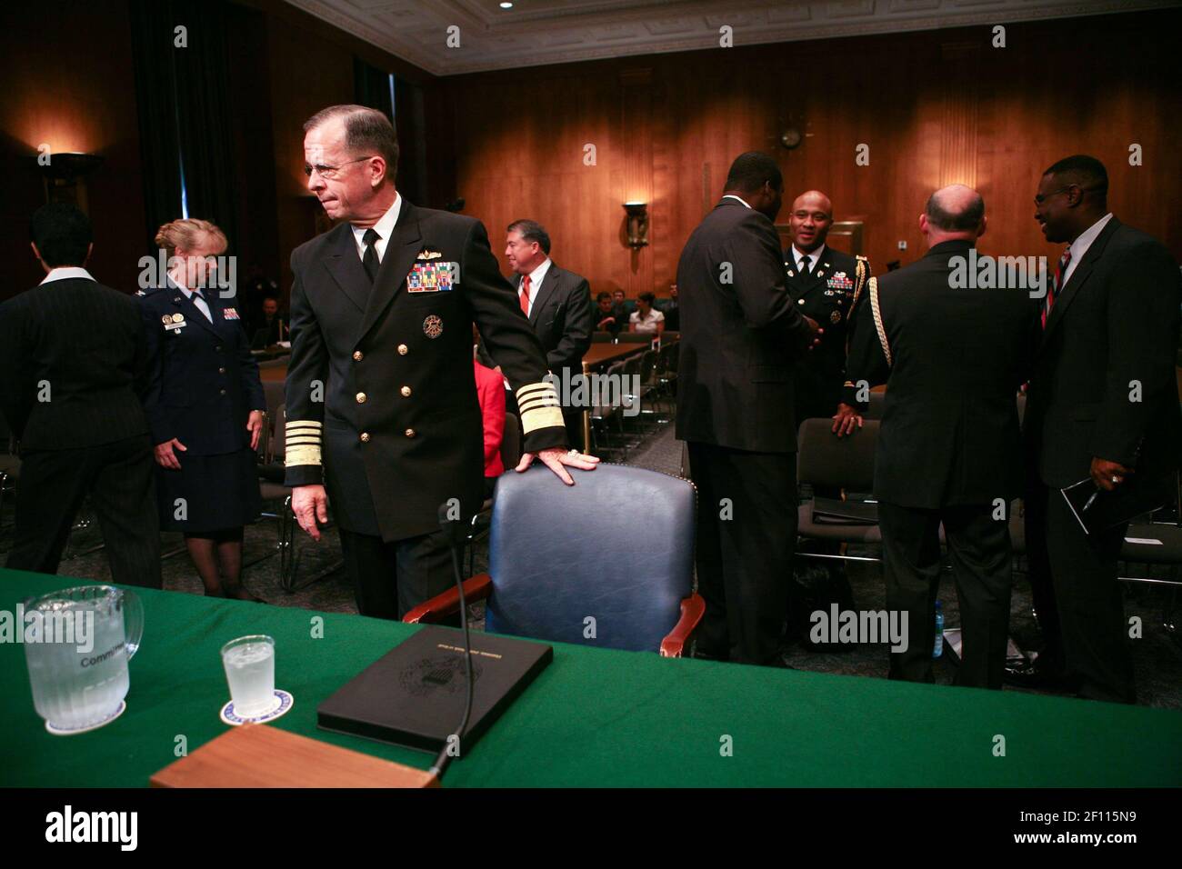 15 September 2009 - Washington, DC - Admiral Michael Mullen testify ...