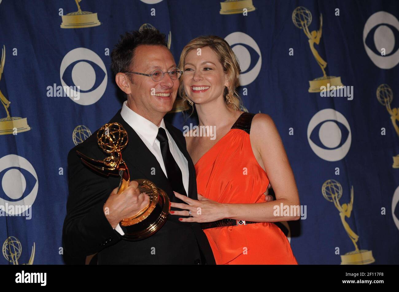 Michael Emerson and Carrie Preston. 20 September 2009, Los Angeles, CA ...