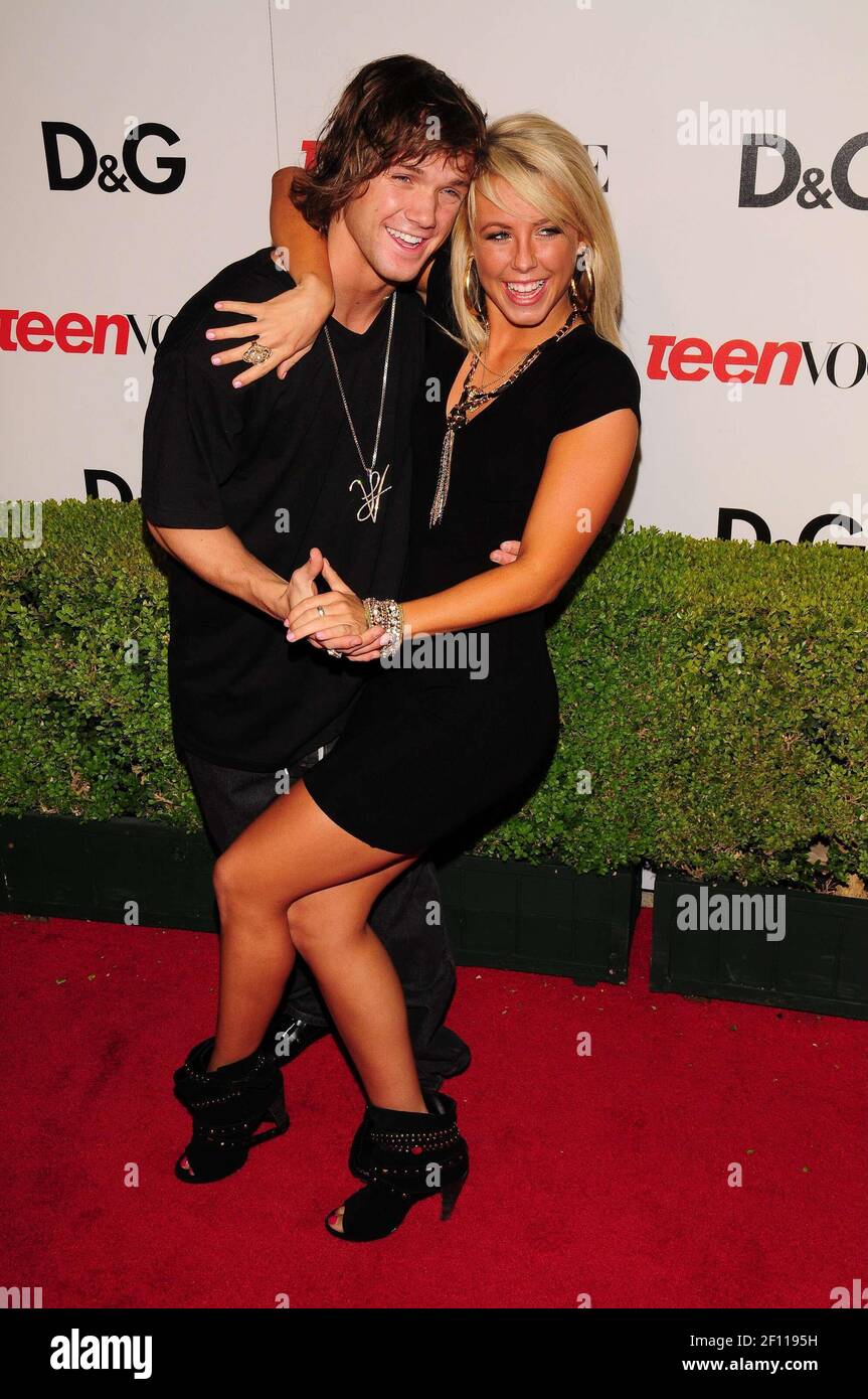 Chelsie Hightower and Louie Vito. 25 September 2009, Hollywood, CA. The ...