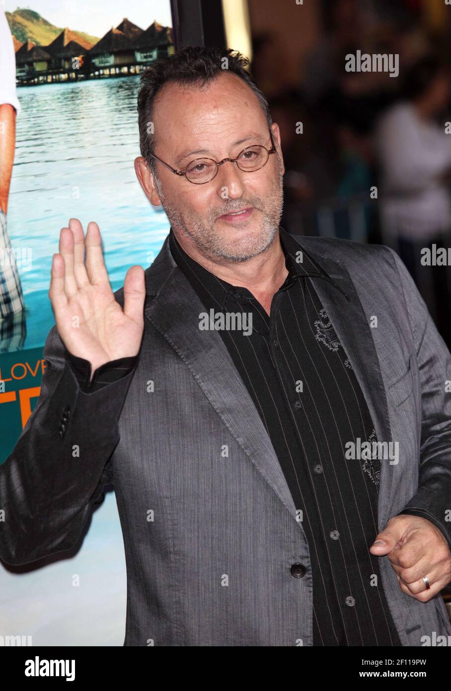 05 October 2009- Los Angeles, California- Actor Jean Reno arrives at ...