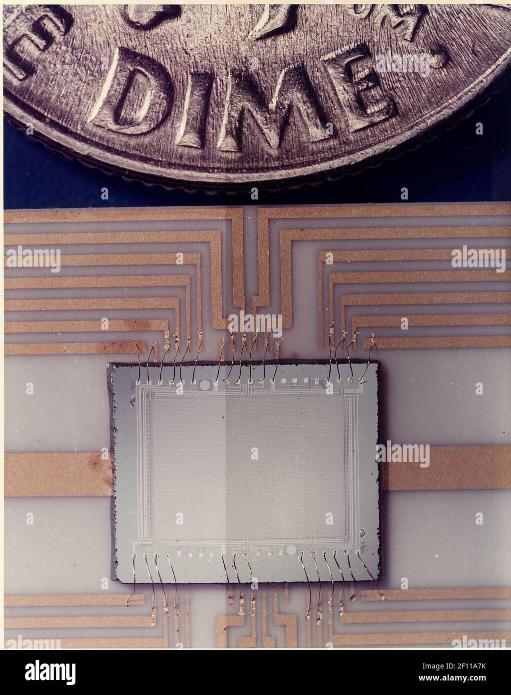 06 October 2009 - The ccd image sensor, seen here in this handout photo ...