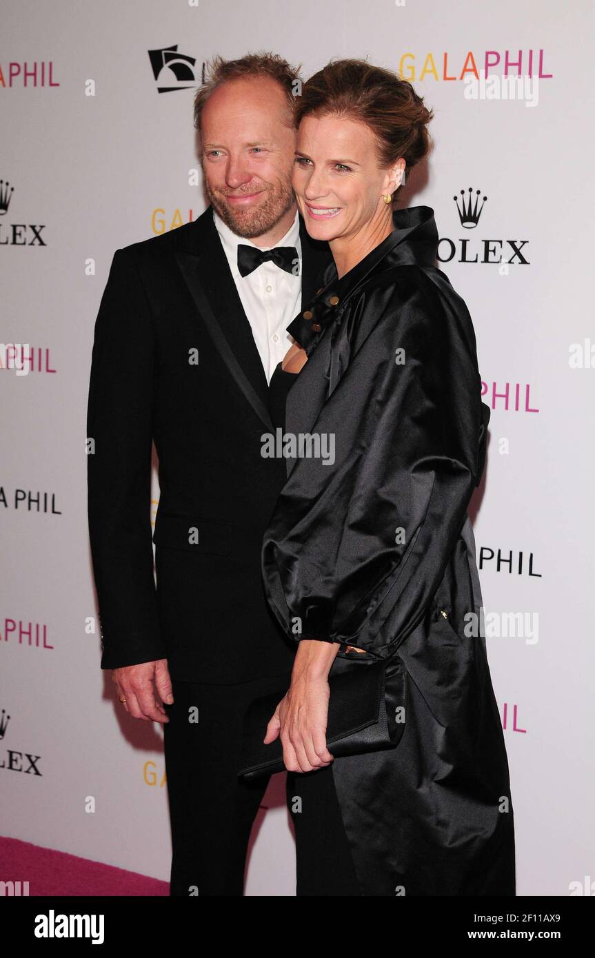 Rachel Griffiths and husband Andrew Taylor. 8 October 2009, Los Angeles ...