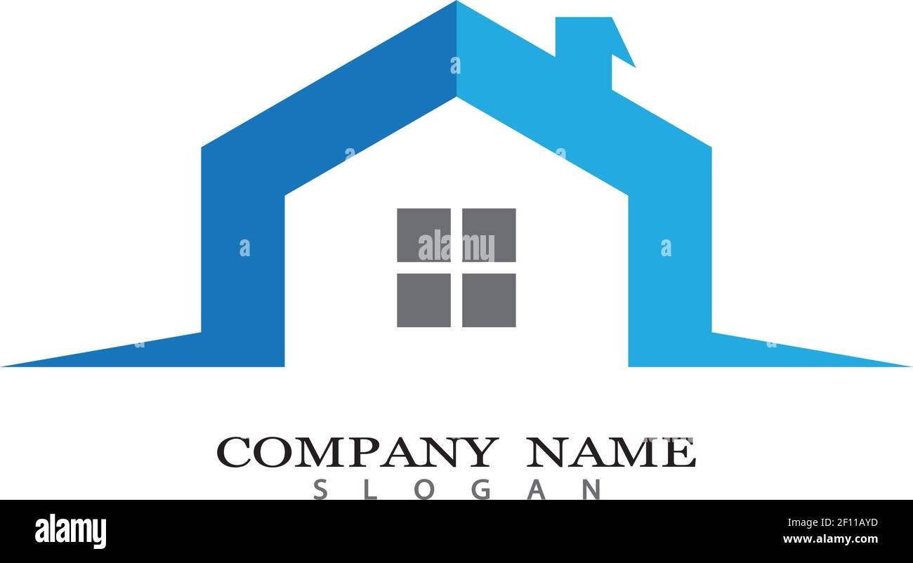 Property Logo Template vector icon illustration design Stock Vector ...