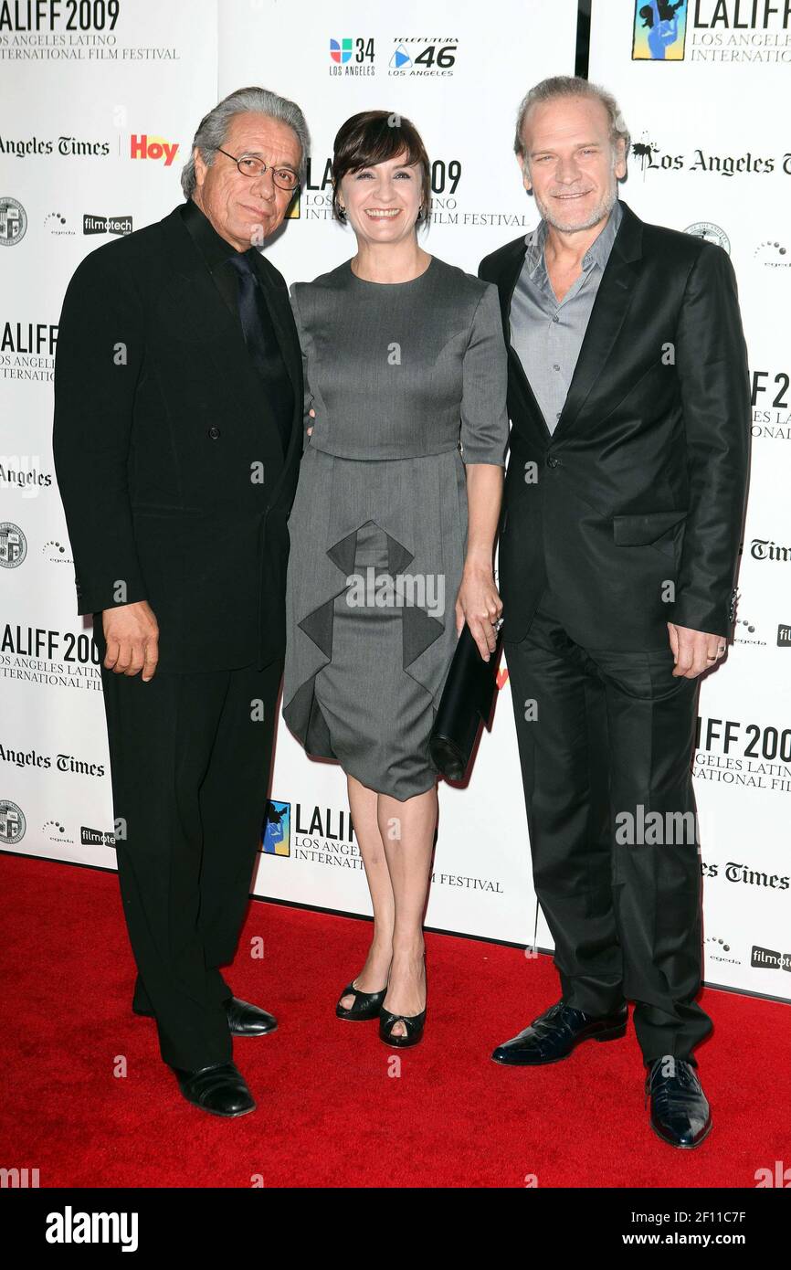 11 October 2009- Los Angeles, California- Actors Edward James Olmos ...