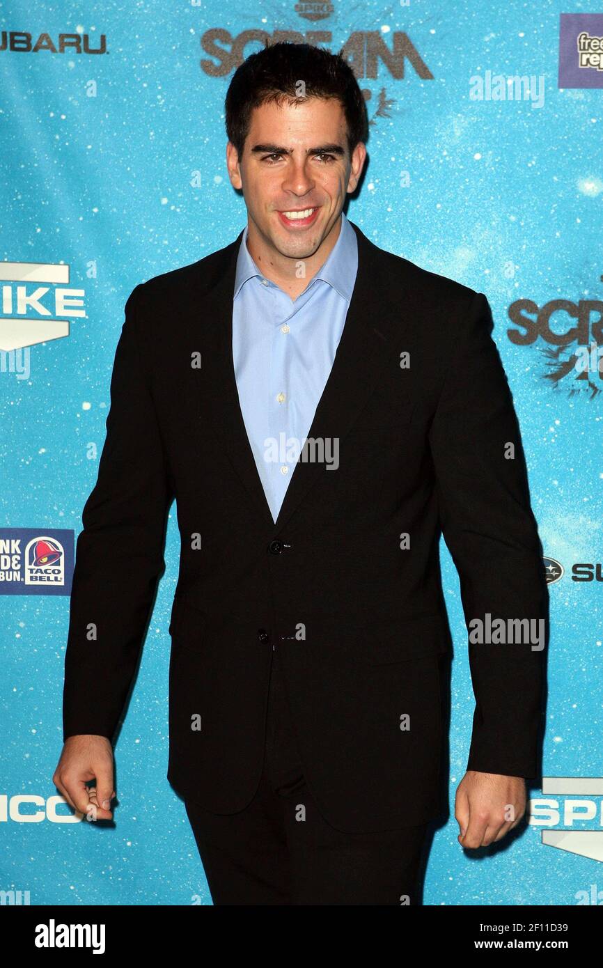 17 October 2009- Los Angeles, California- Actor Eli Roth arrives at the ...