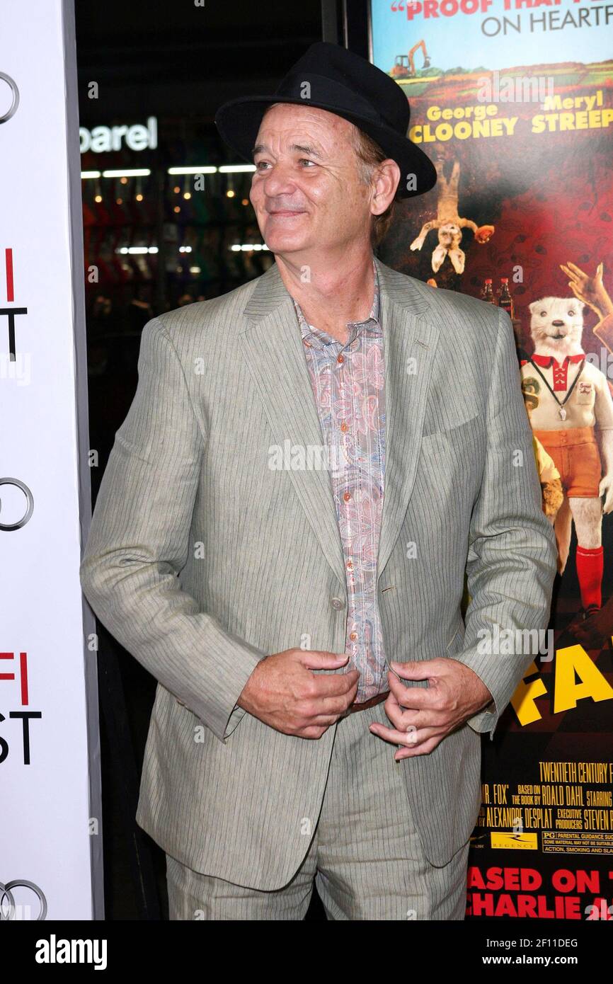 30 October 2009-Hollywood, California- Actor Bill Murphy arrives at the ...