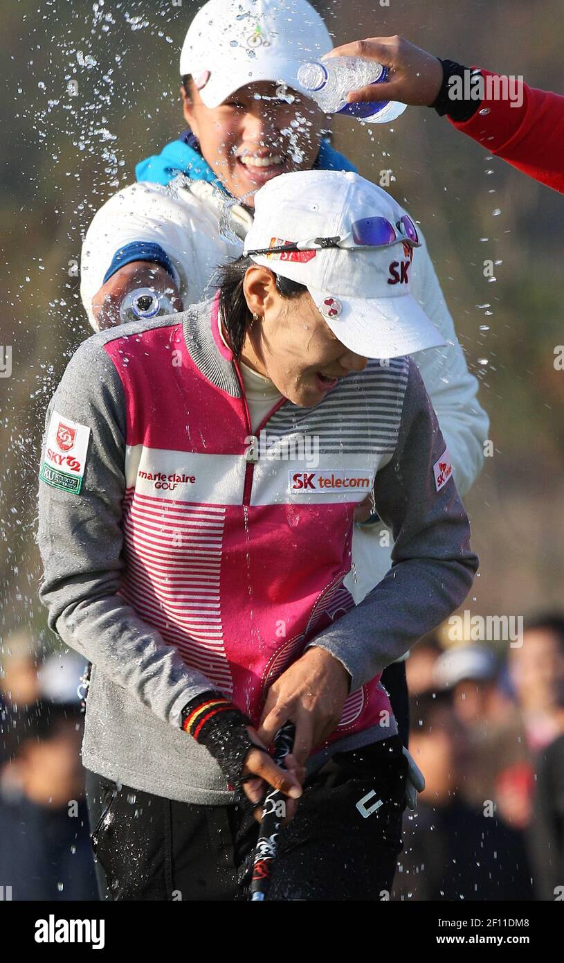 1 November 2009 - Incheon, South Korea : South Korean player Choi Na ...