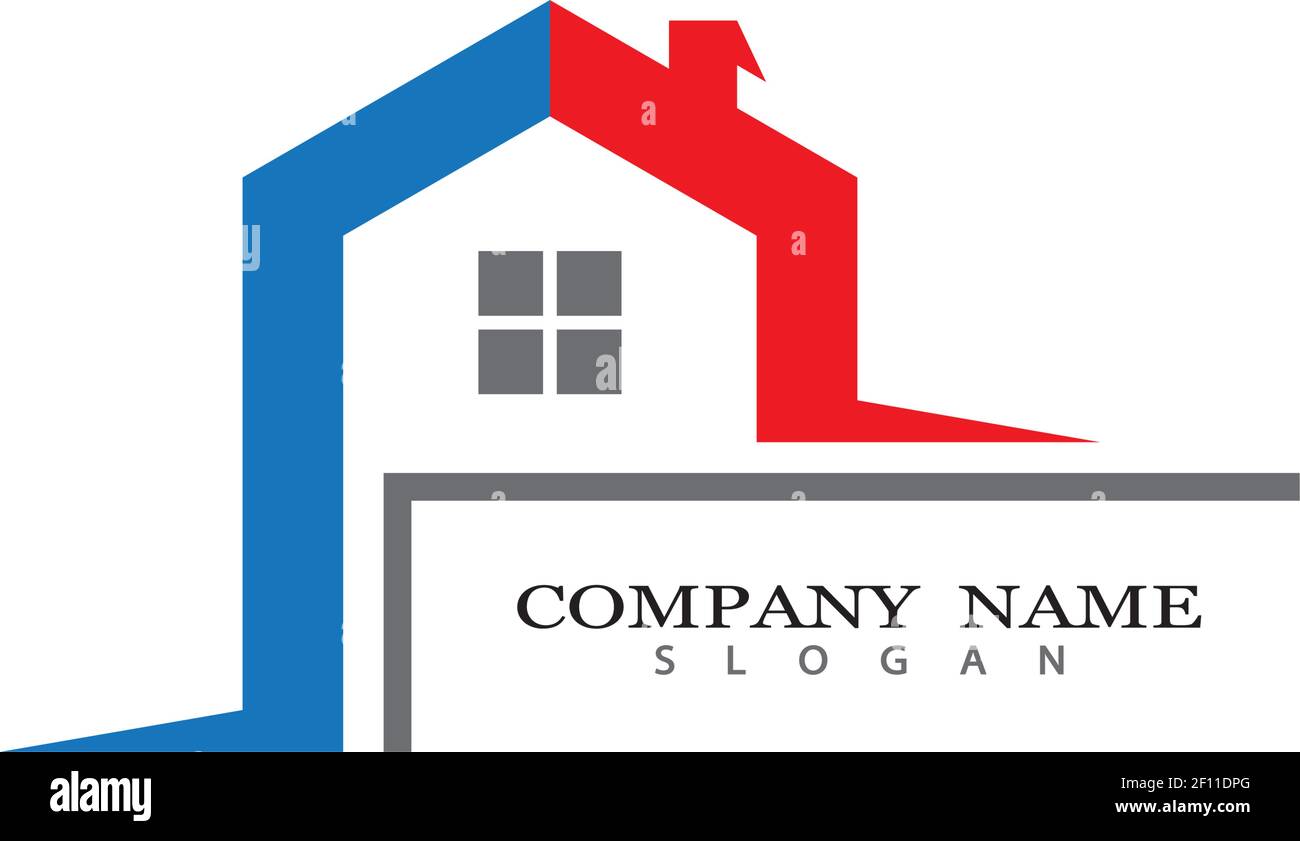 Property Logo Template vector icon illustration design Stock Vector ...