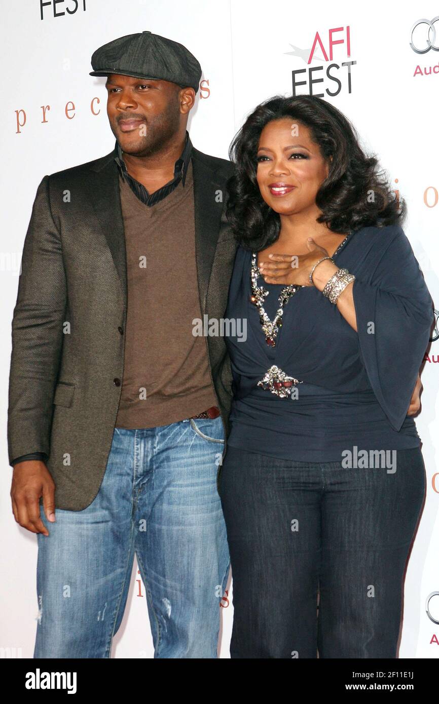 01 November 2009- Hollywood, California- Tyler Perry and Oprah Winfrey ...