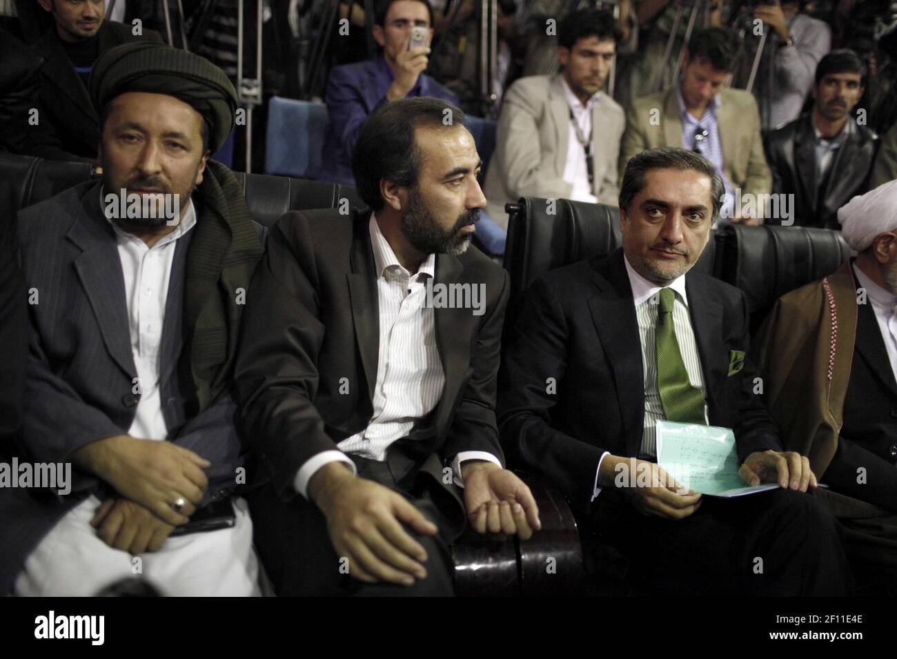 1 November 2009 - Kabul, Afghanistan - Doctor Abdullah Abdullah ...