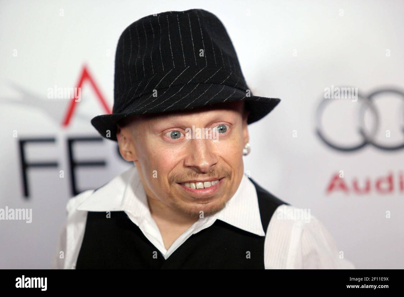 02 November 2009- Hollywood, California- Actor Verne Troyer arrives at ...