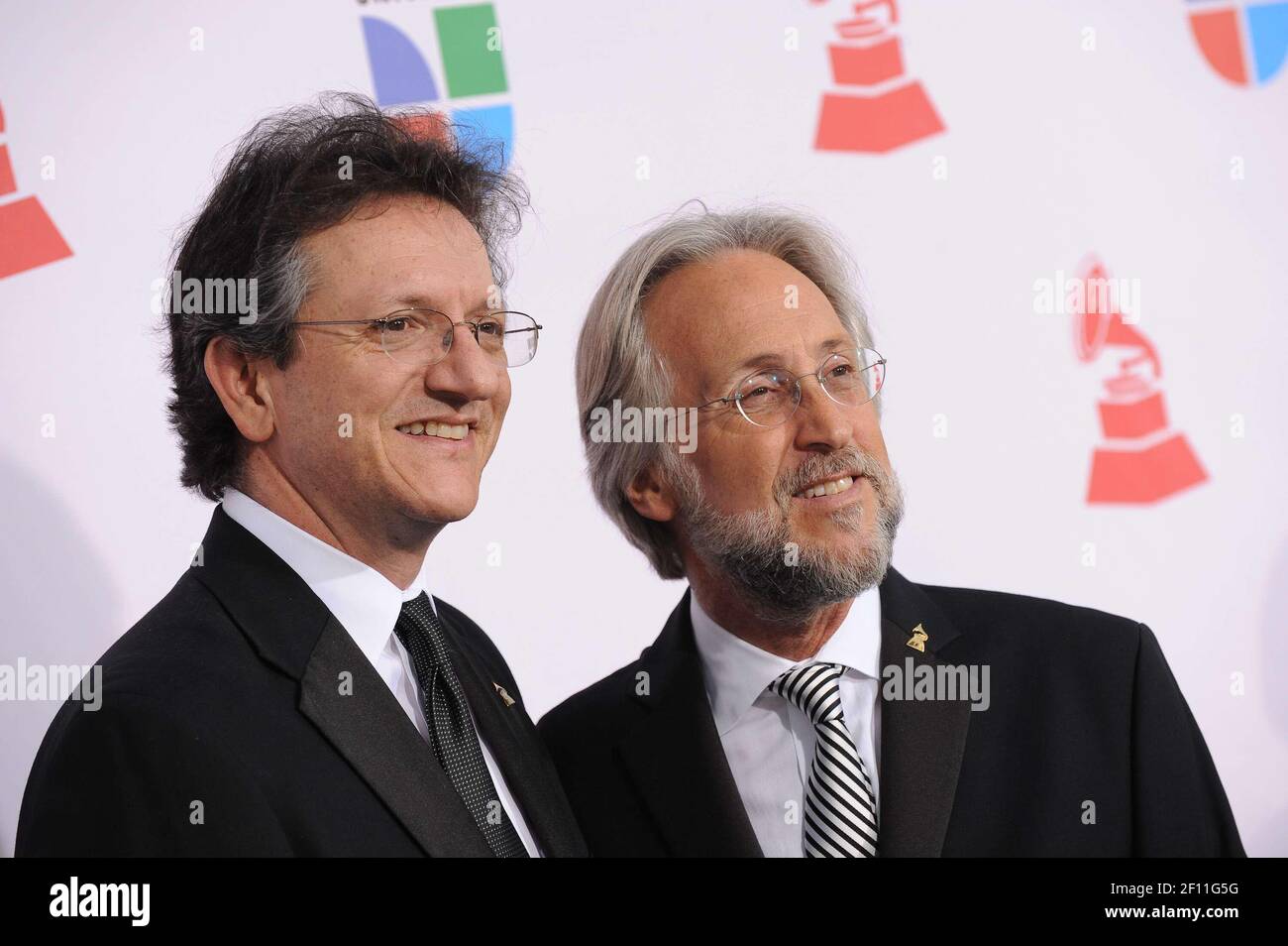 Gabriel Abaroa and Neil Portnow. 5 November 2009, Las Vegas, NV. The ...