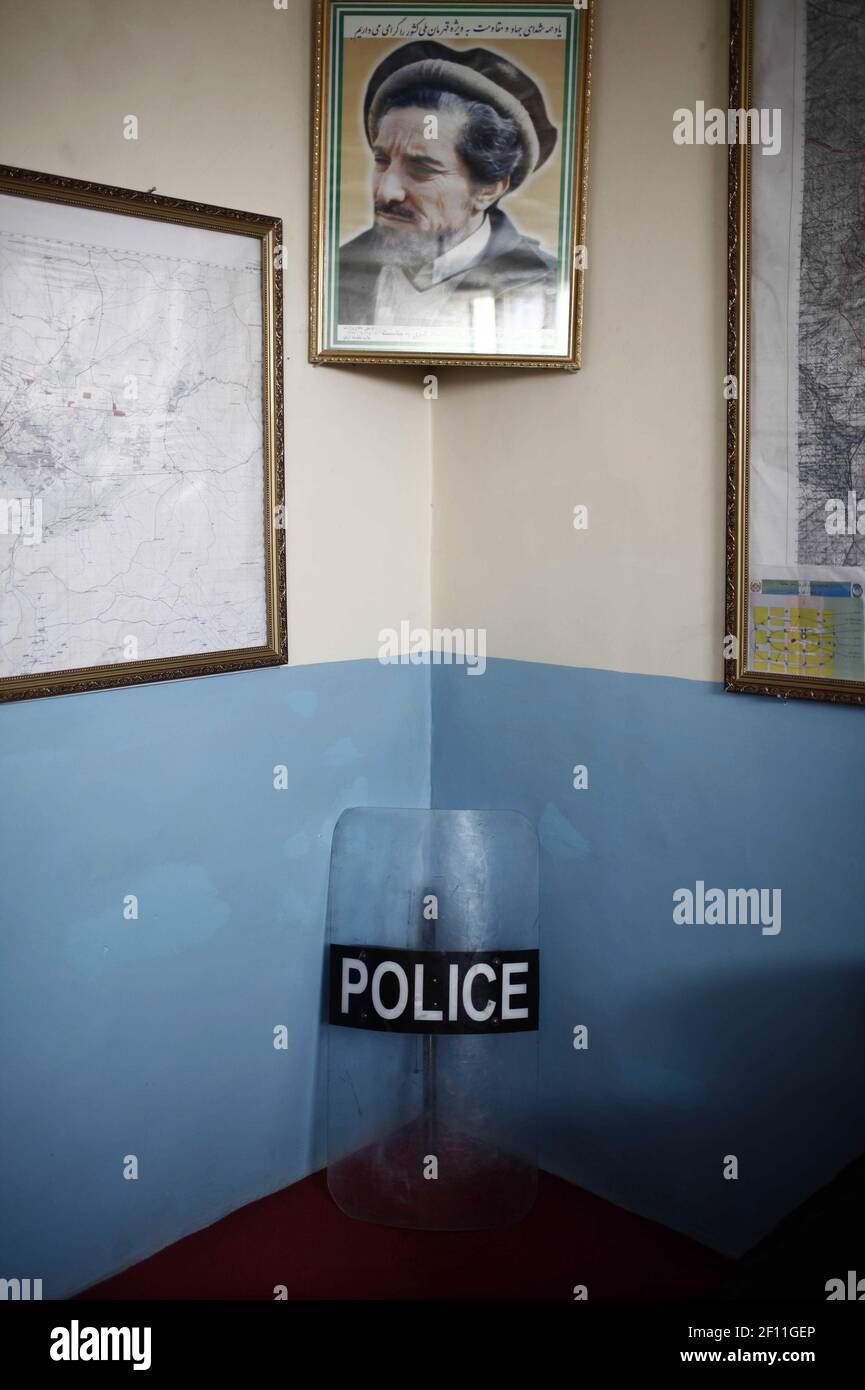 8 November 2009 - Kabul, Afghanistan - An afghan Police Station in ...