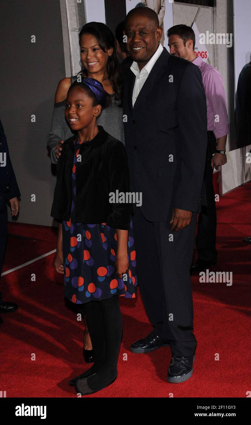 Forest Whitaker and Family. 9 November 2009, Hollywood, CA. "Old Dogs ...