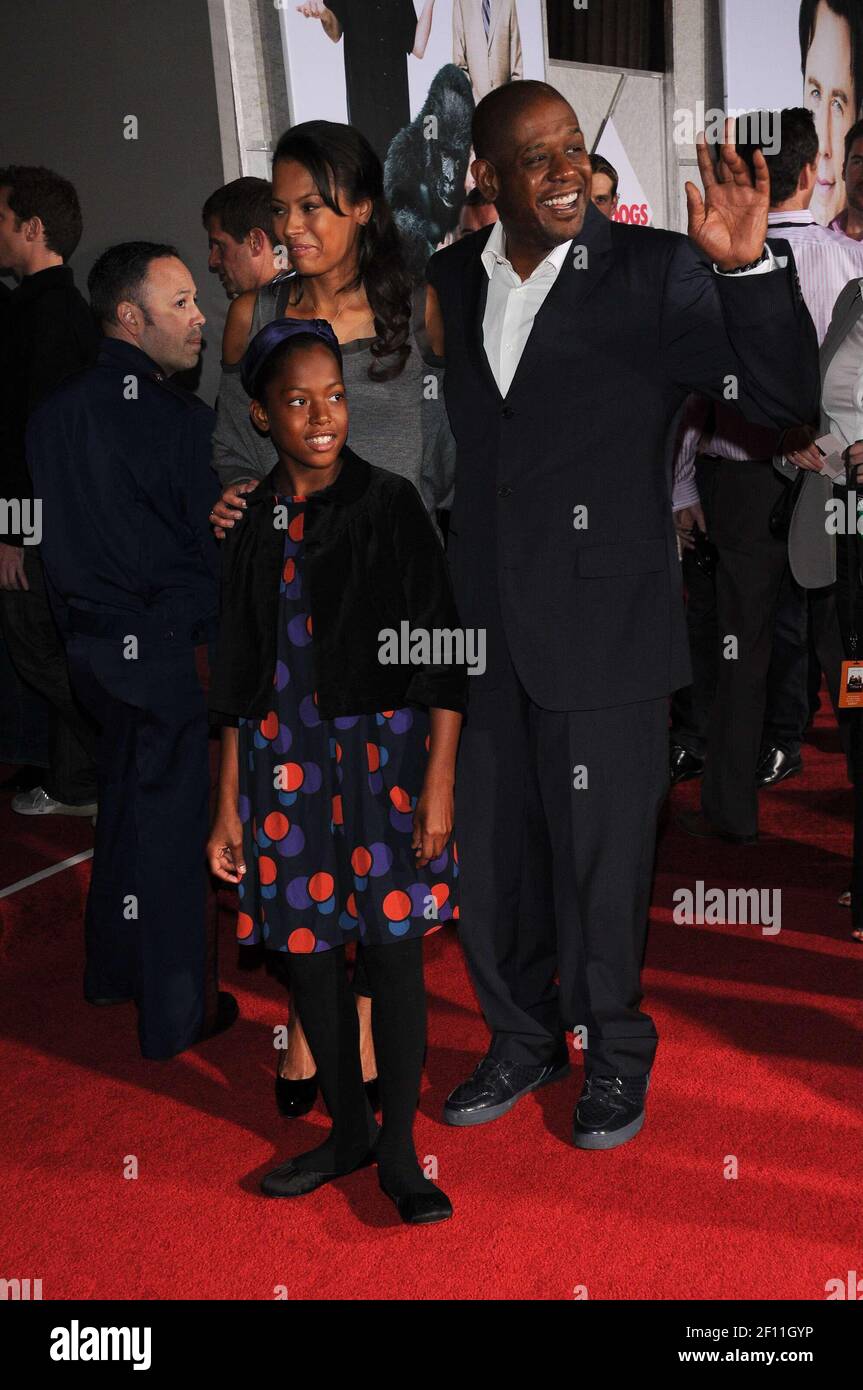 Forest Whitaker and Family. 9 November 2009, Hollywood, CA. "Old Dogs ...