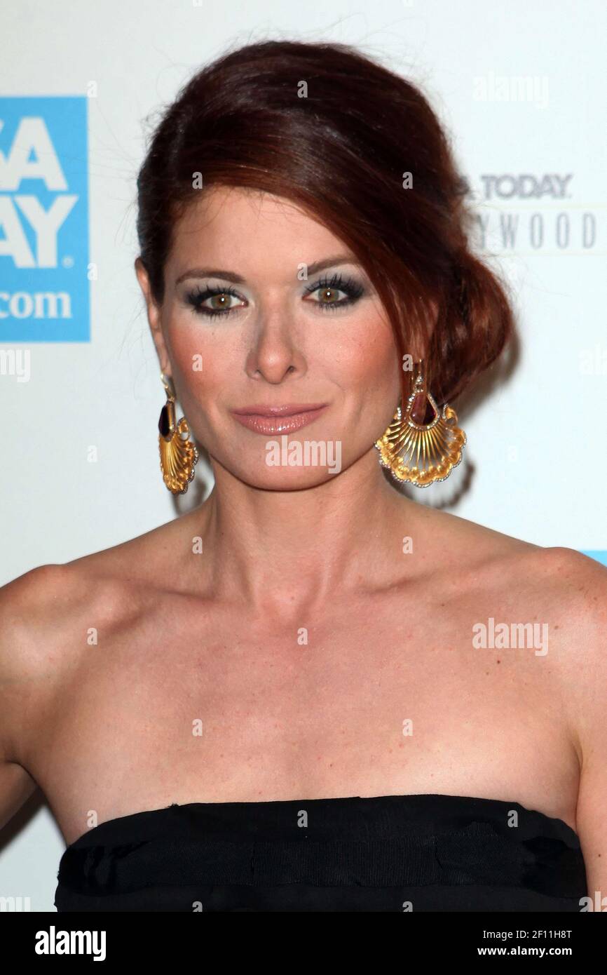 10 November 2009- Beverly Hills, California- Actress Debra Messing ...