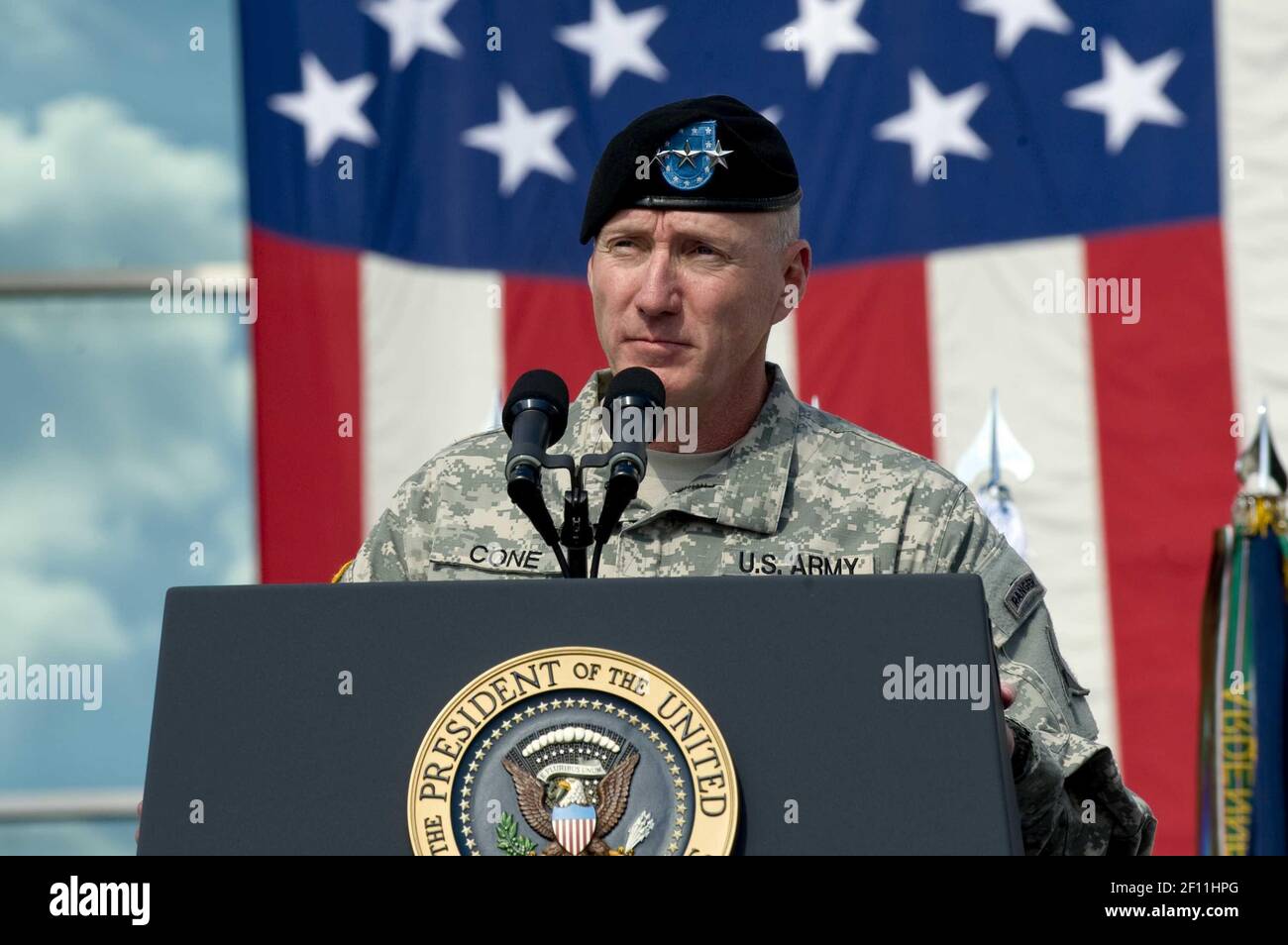 10 November 2009 - Fort Hood, Texas - Lt. Gen. Robert M. Cone ...
