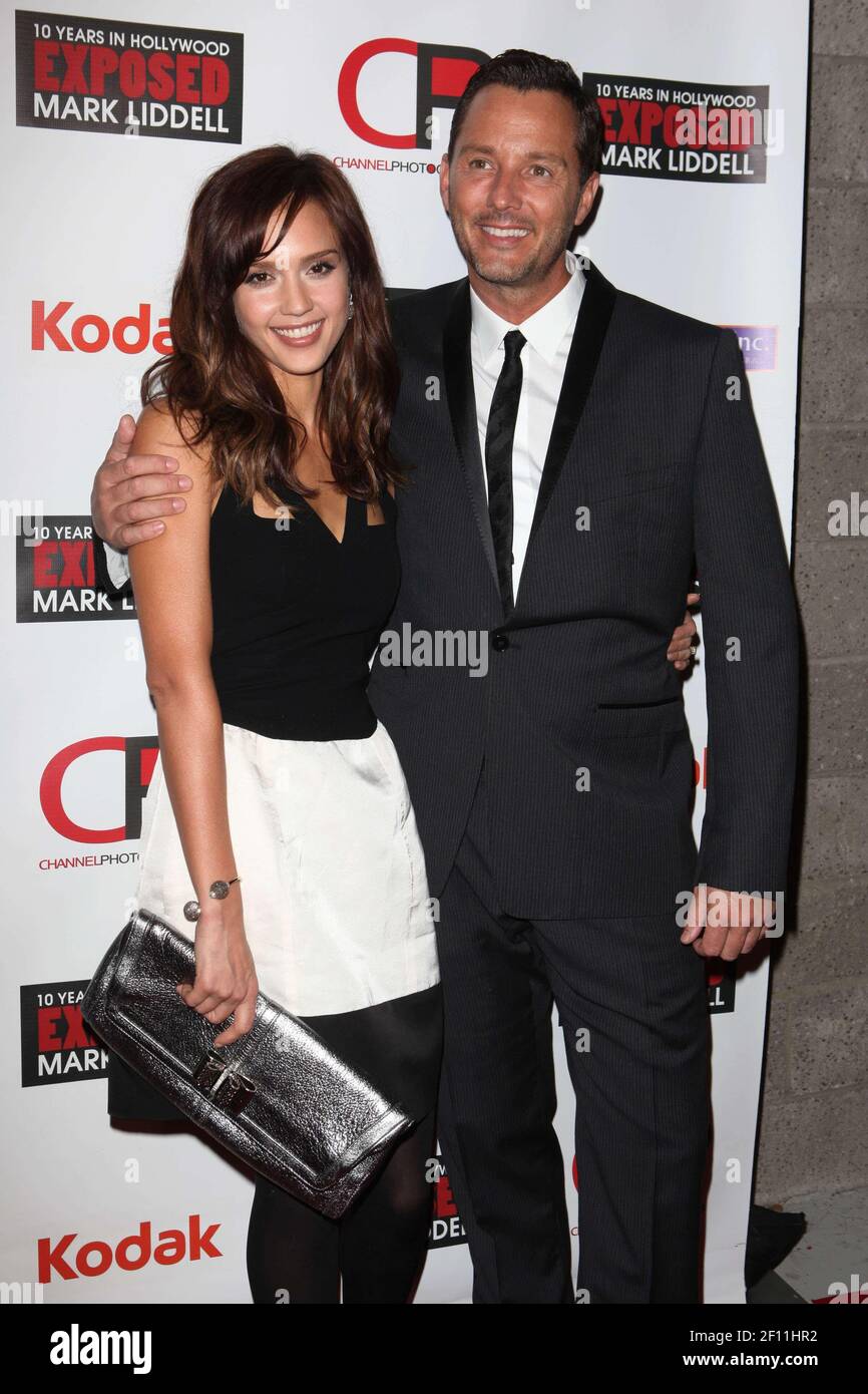 09 November 2009- Hollywood, California- Actress Jessica Alba and Mark ...