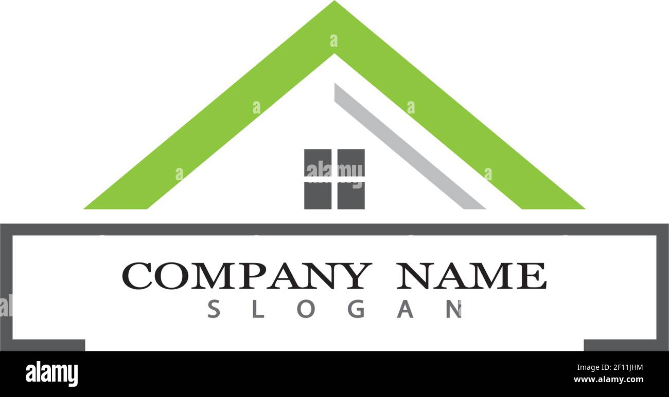 Property Logo Template vector icon illustration design Stock Vector ...