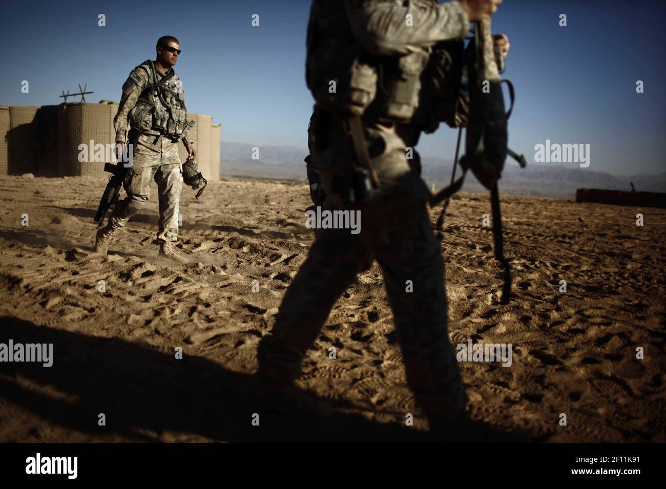 14th November 2009 - Khorma, Afghanistan - Patrol of the 4th Brigade ...