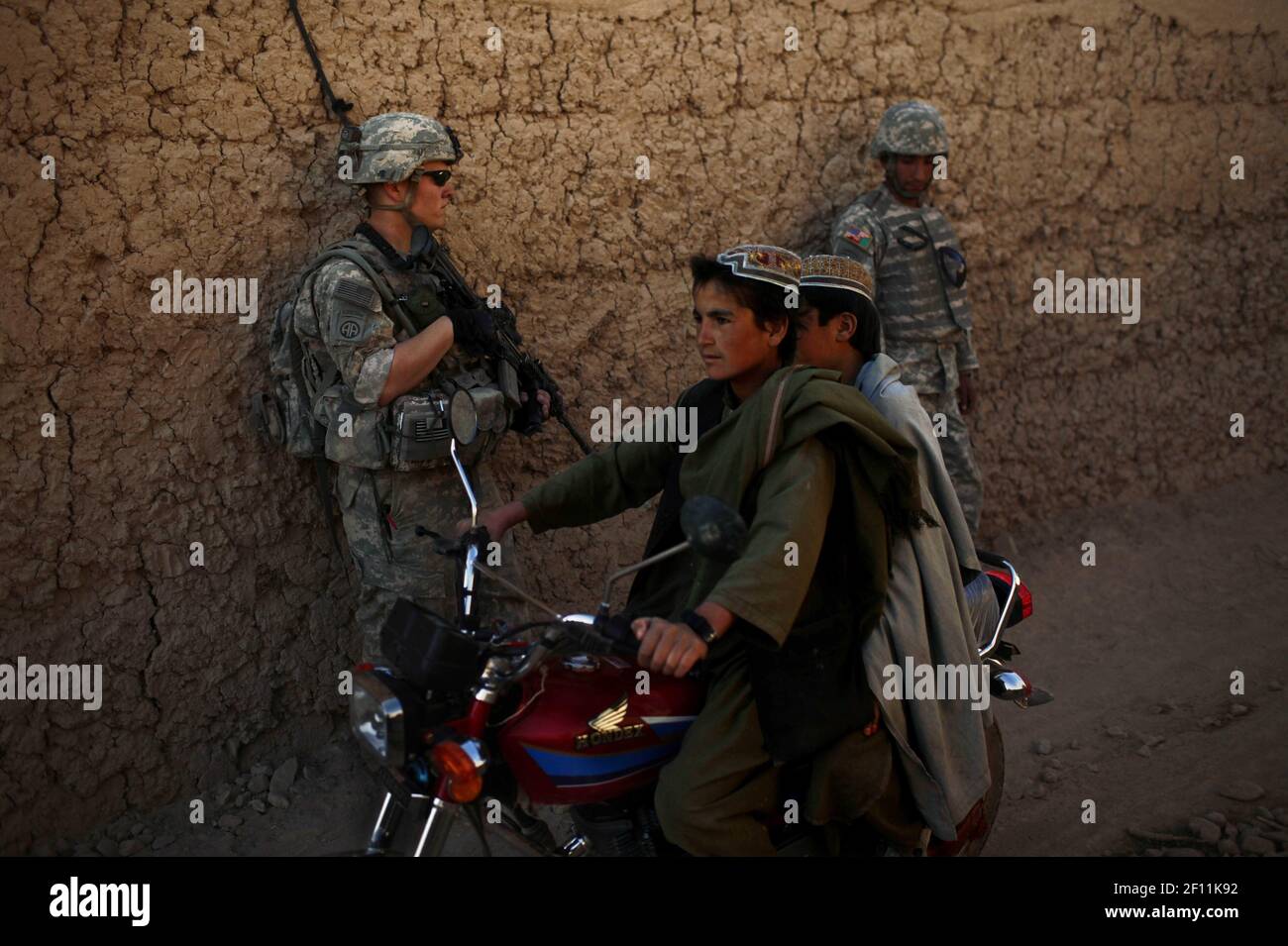 14th November 2009 - Khorma, Afghanistan - Patrol of the 4th Brigade ...