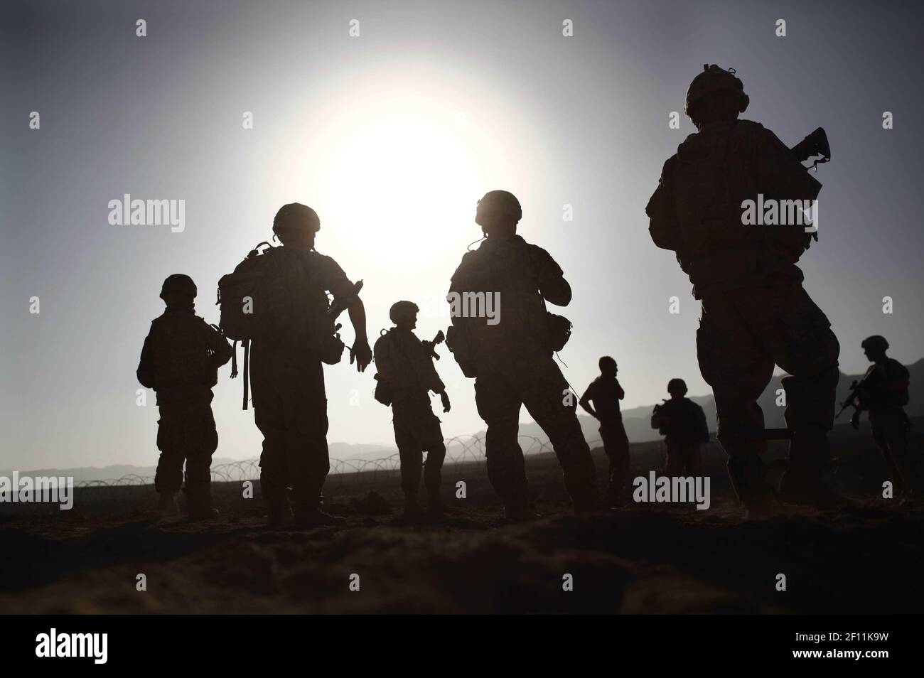 14th November 2009 - Khorma, Afghanistan - Patrol of the 4th Brigade ...