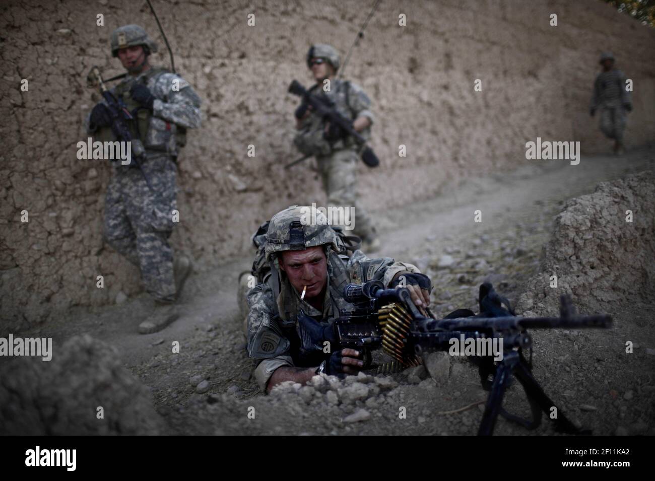 14th November 2009 - Khorma, Afghanistan - Patrol of the 4th Brigade ...