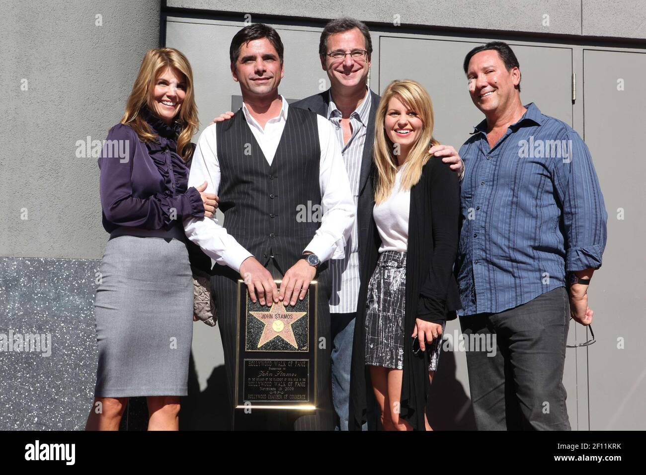 16 November 2009- Hollywood, California- From left, Lori Laughlin, John ...
