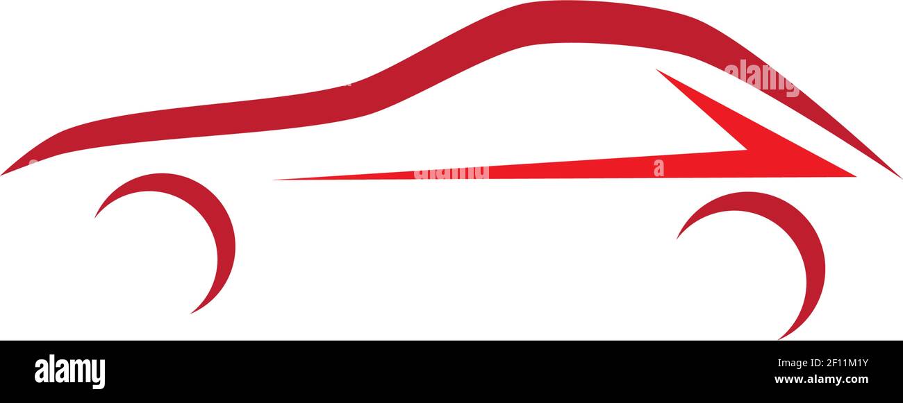 Car Outline Logo Design
