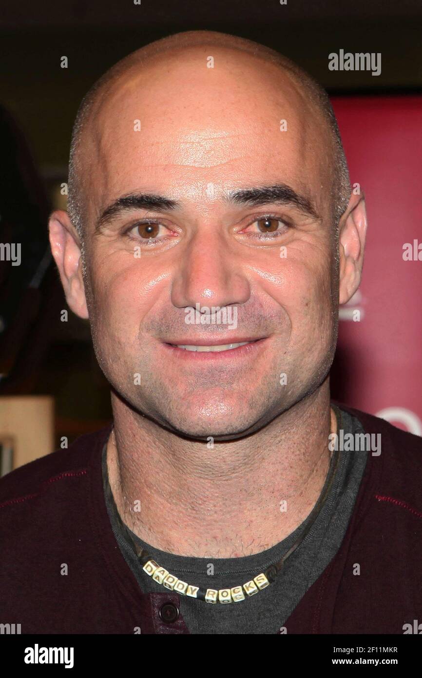 18 November 2009- Los Angeles, California- Tennis player Andre Agassi ...