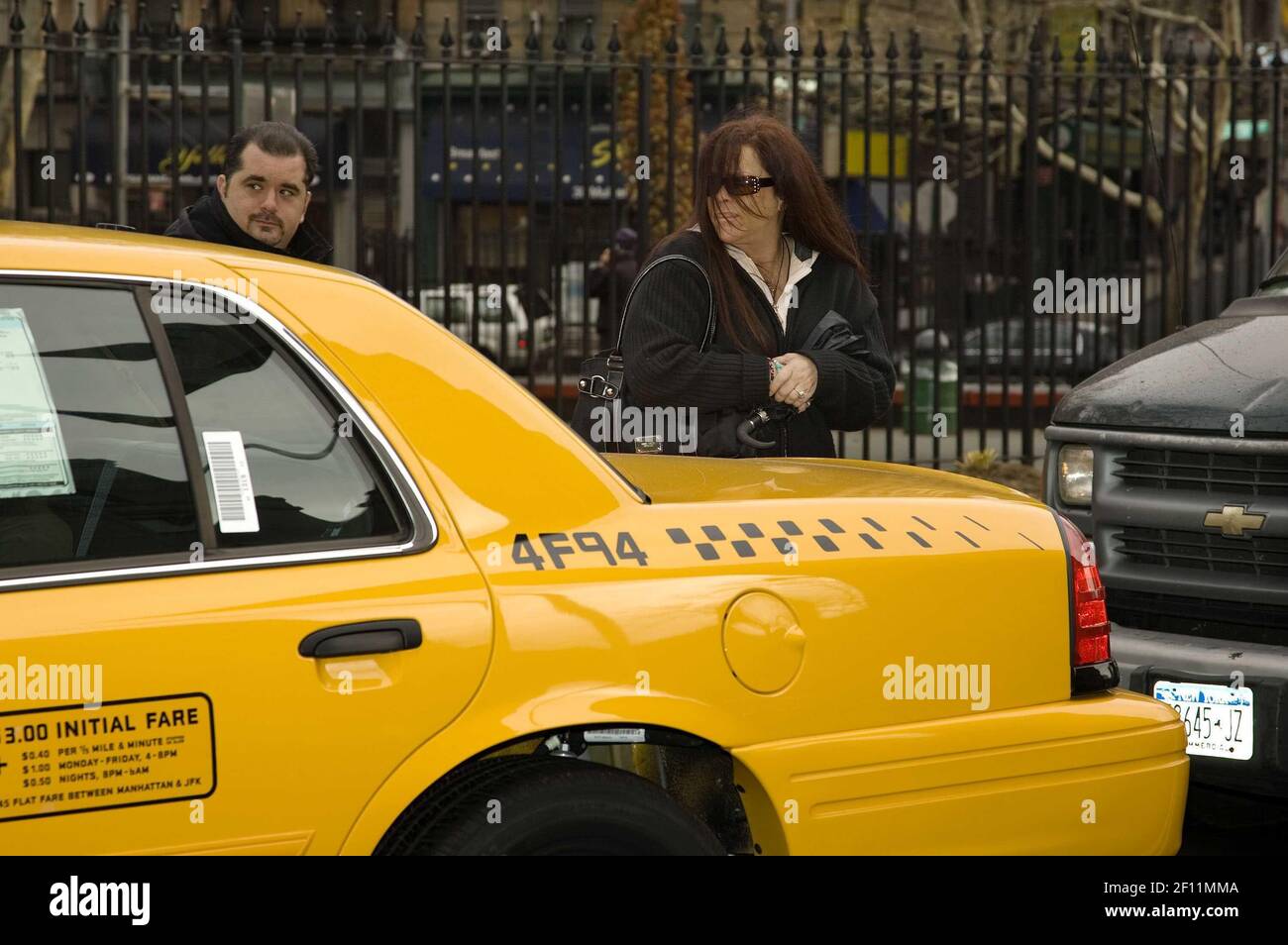 19 November 2009 - New York, NY - Peter and Angel Gotti arrive at ...