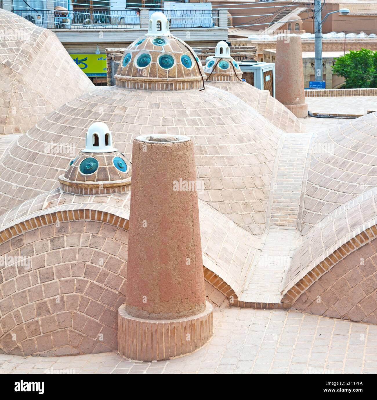 In iran the old building roof Stock Photo - Alamy