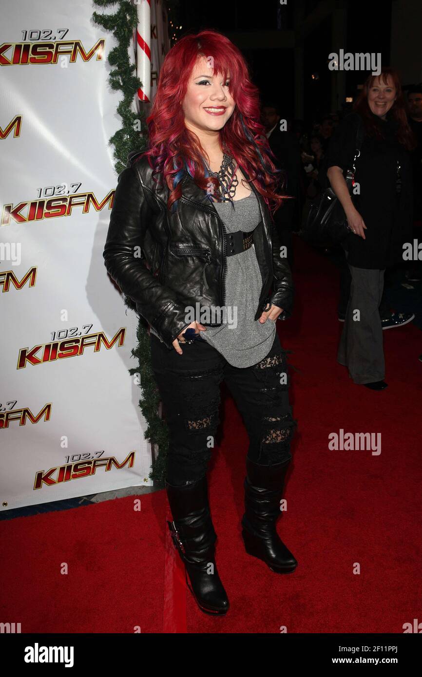 05 December 2009- Los Angeles, California- Singer Allison Iraheta ...