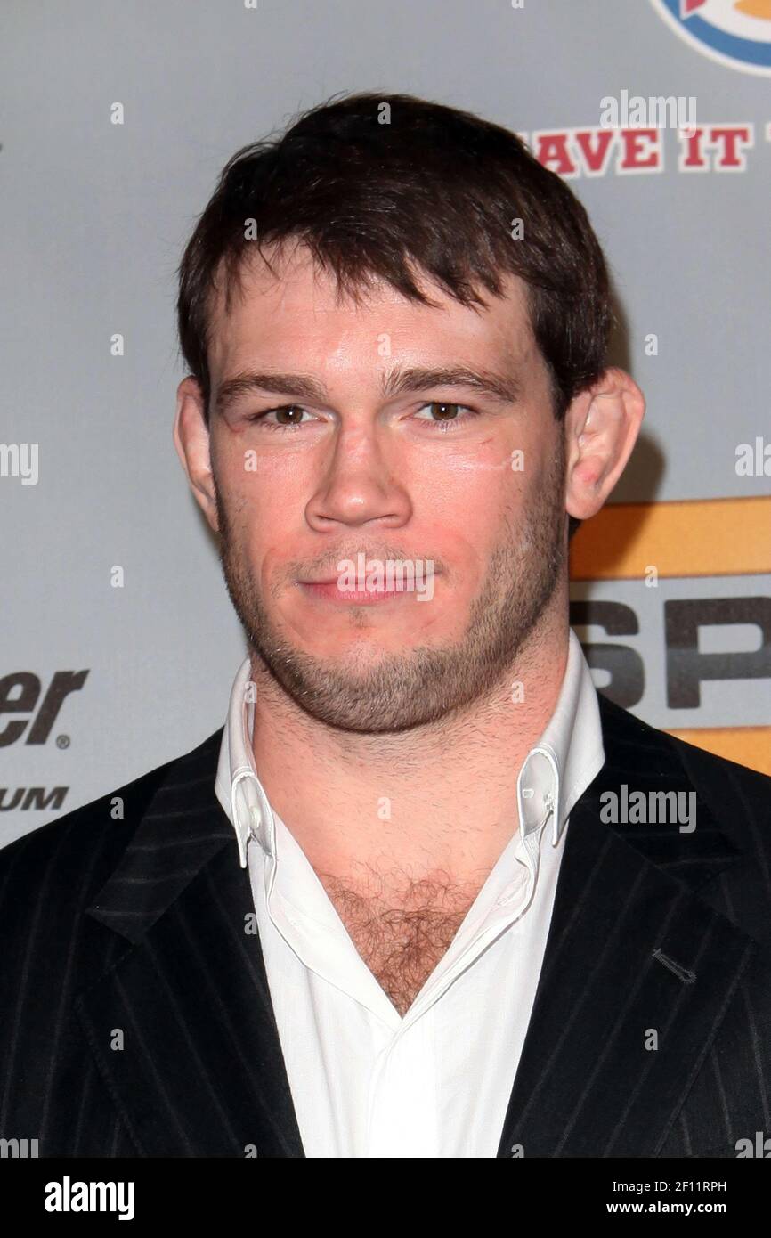 12 December 2009- Los Angeles, California- Forrest Griffin arrives at ...