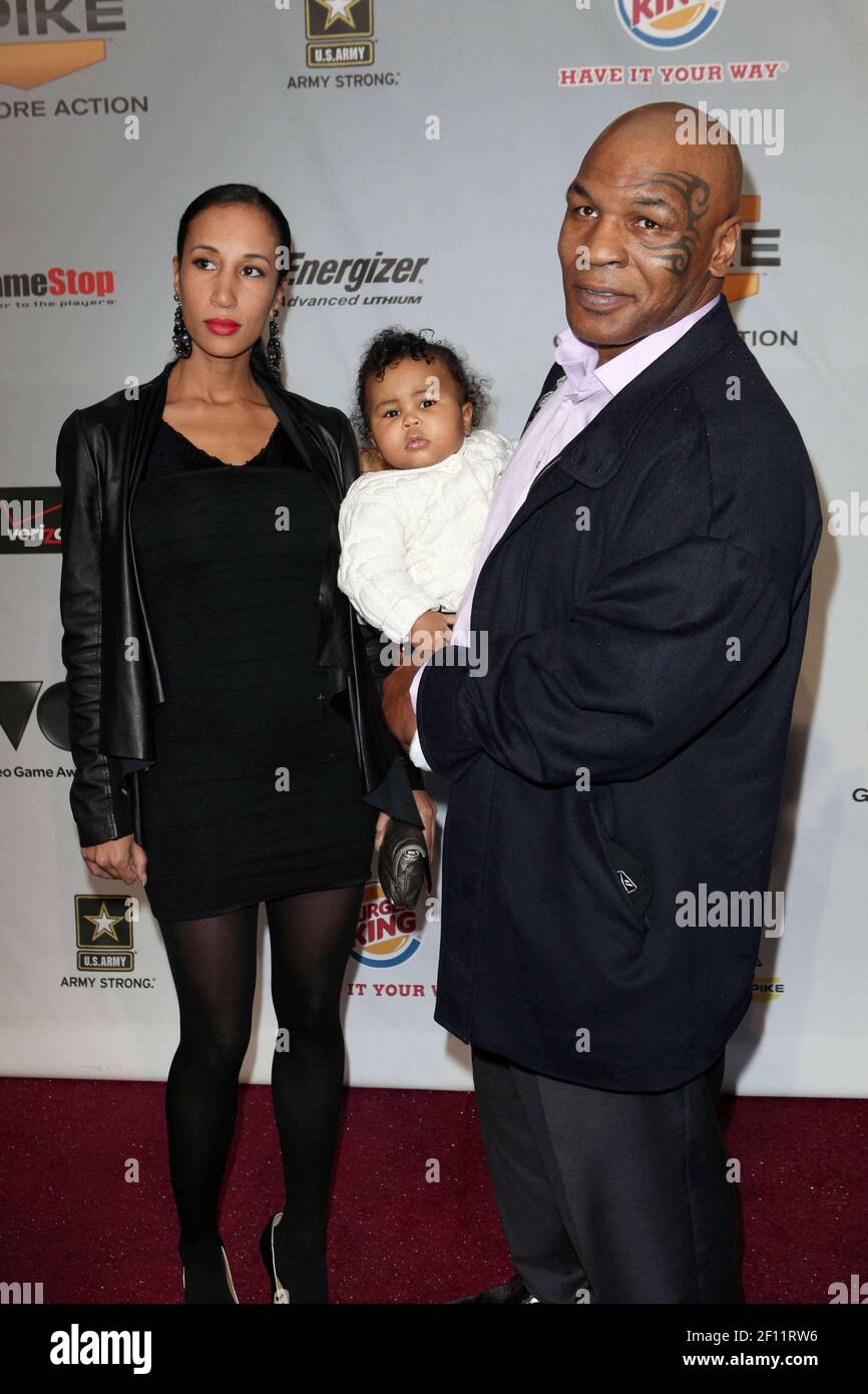 12 December 2009- Los Angeles, California- Lakiha Spicer, Mike Tyson ...