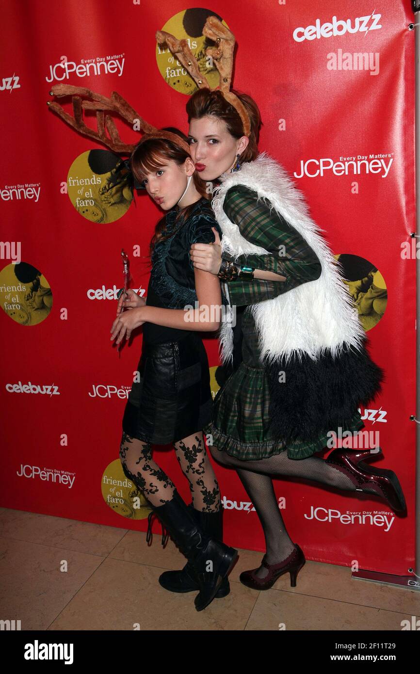 15 December 2009- Hollywood, California- Actors Bella Thorne and Dani ...